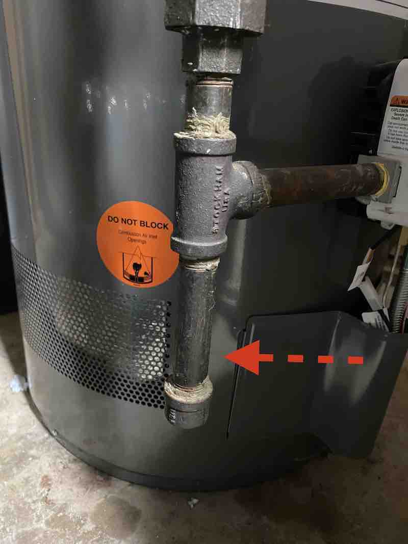 Water Heater Defects - Lask Inspection Group, LLC